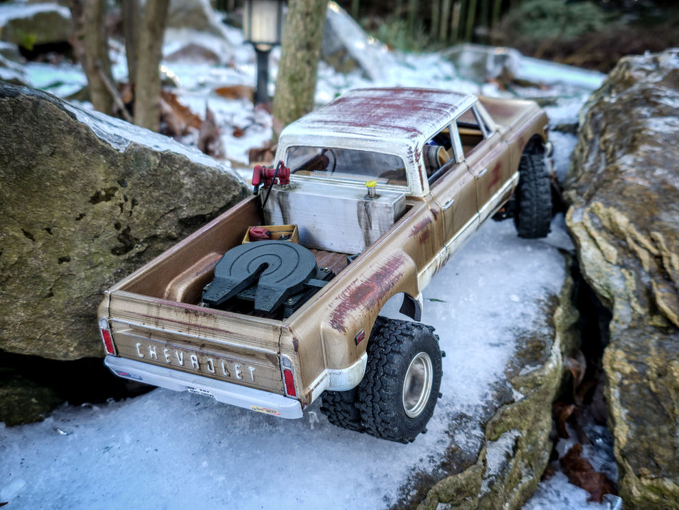 K30 Dually Body/Chassis Kit for the SCX-24 – 828RC and Collectibles